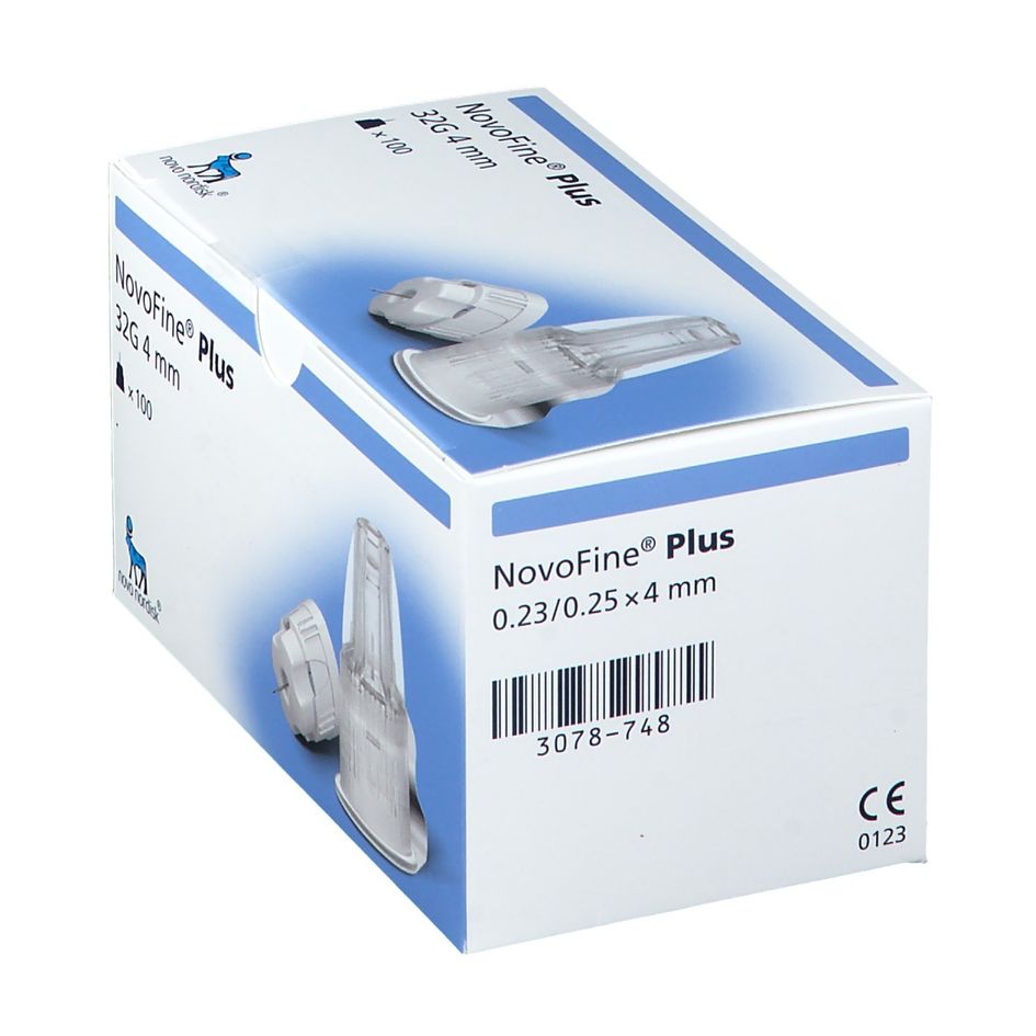 Novofine Plus Needles 32g 4mm 100 pz | Redcare