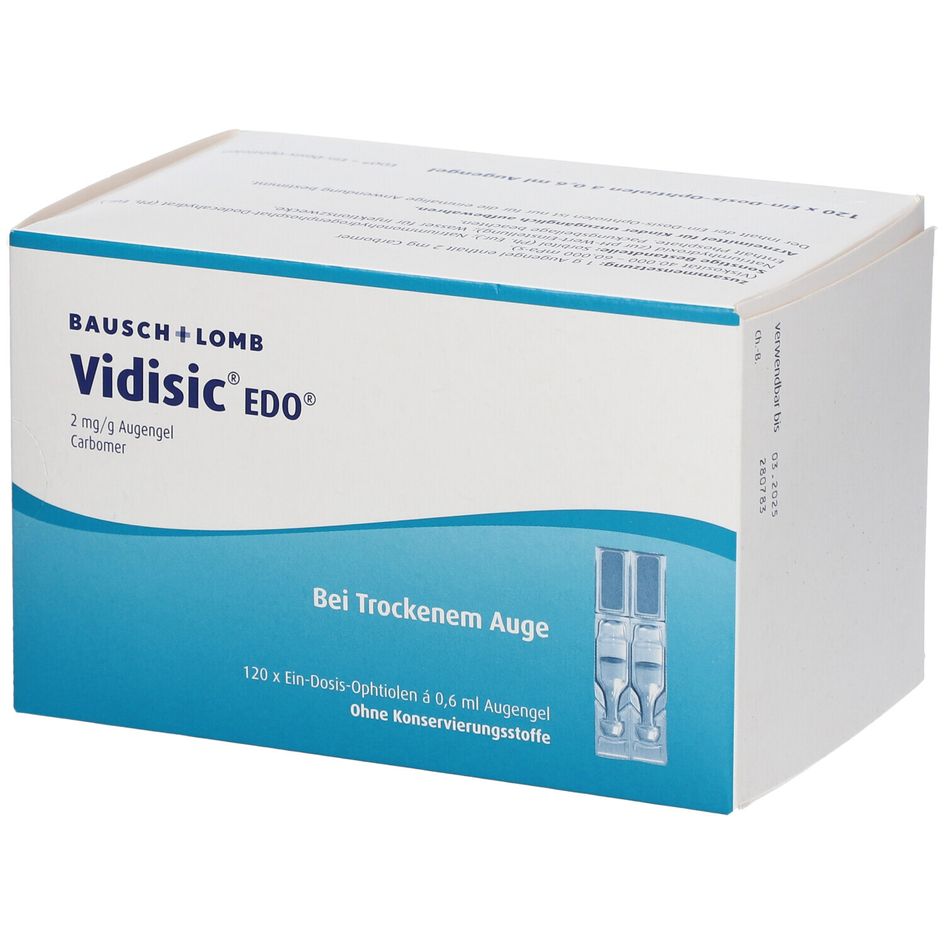 Vidisic® EDO® Augengel 120x0,6 ml - shop-apotheke.com