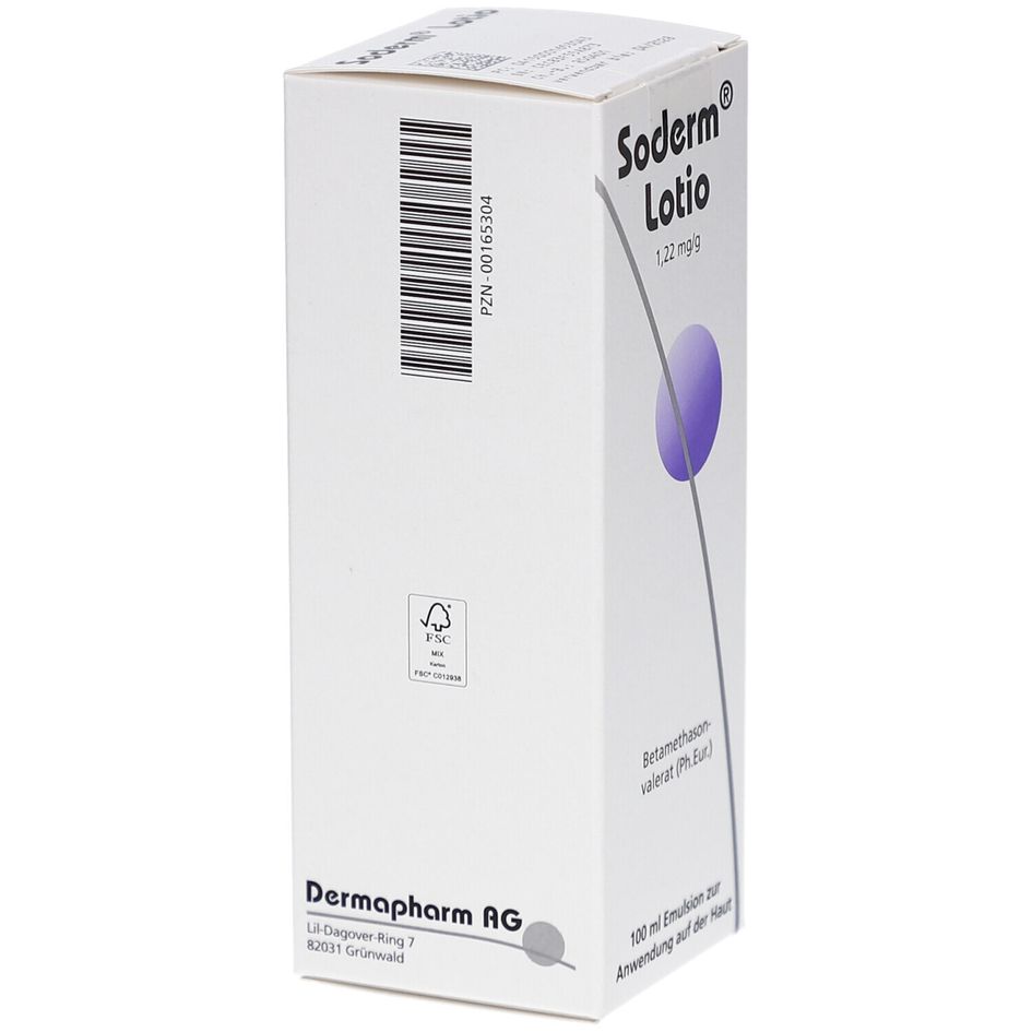 Soderm® Lotio 1,22 mg/g 100 ml - shop-apotheke.com