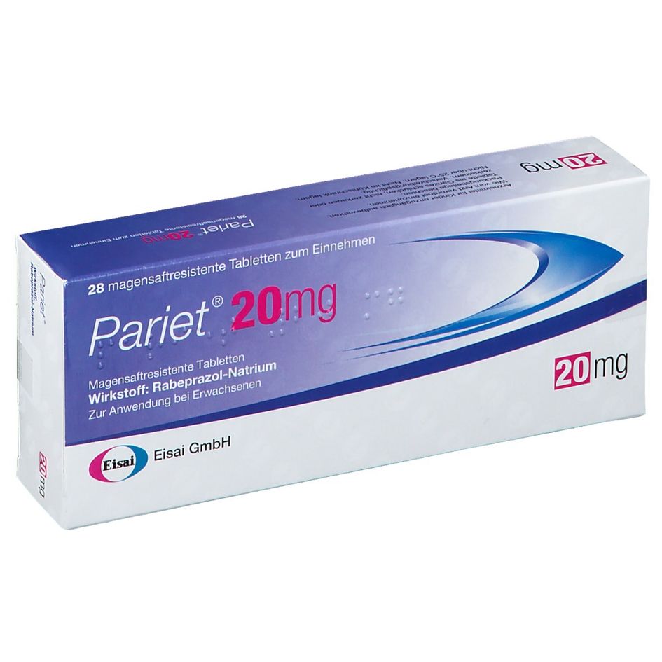 Pariet® 20 mg 28 St - shop-apotheke.com