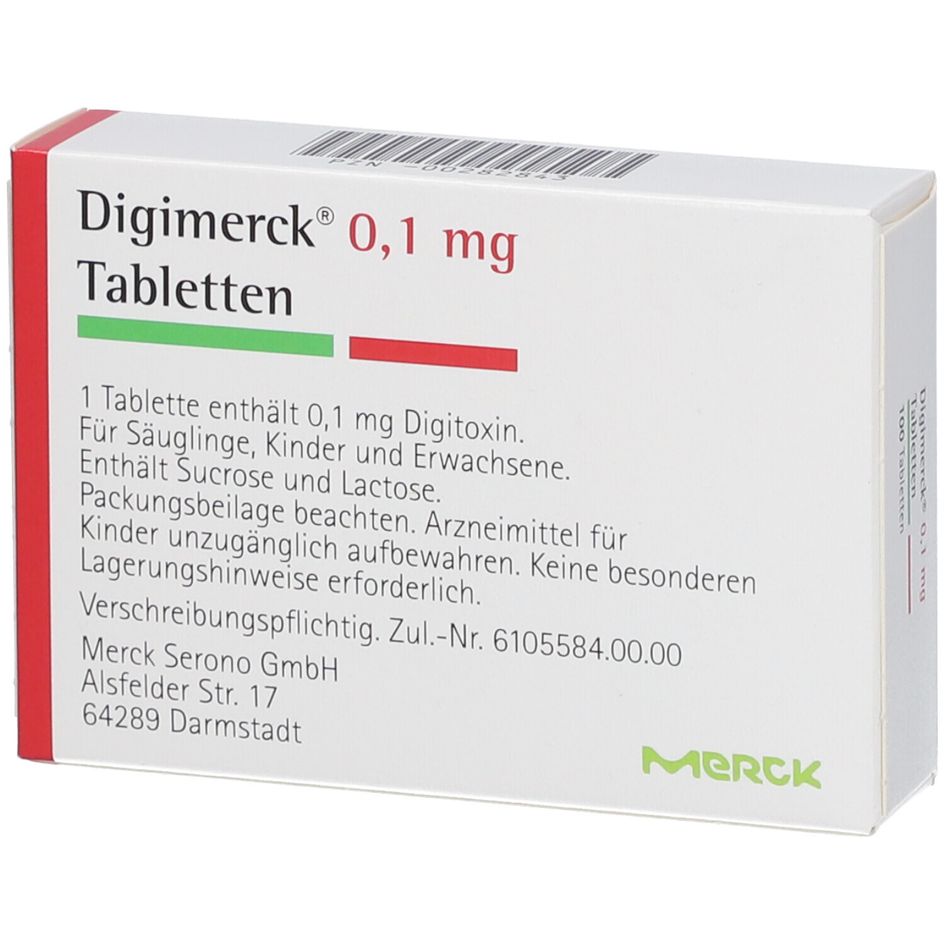 Digimerck® 0,1 mg 100 St - shop-apotheke.com
