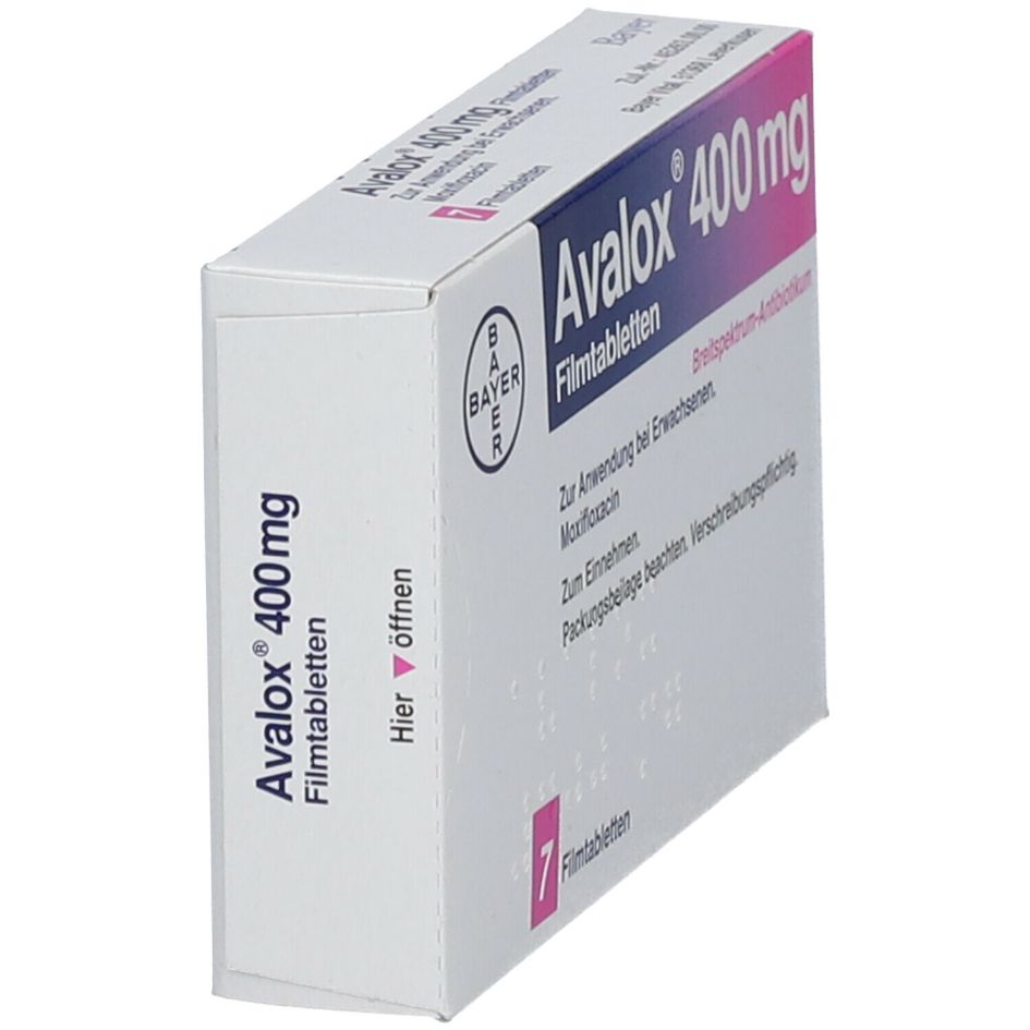 Avalox® 400 mg 7 St - shop-apotheke.com