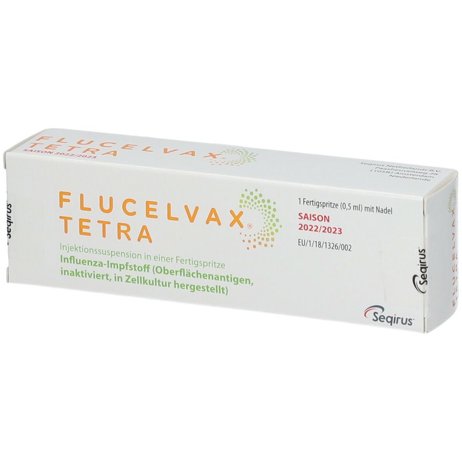 FLUCELVAX Tetra 2022/2023 Inj.-Susp.F-Spr.m.Kanüle 0,5 ml - shop ...