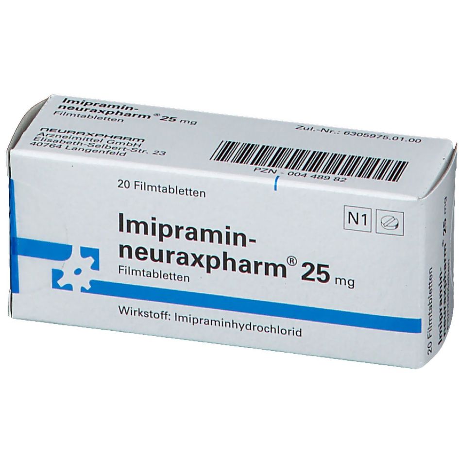 Imipramin-neuraxpharm® 25 mg 20 St - shop-apotheke.com