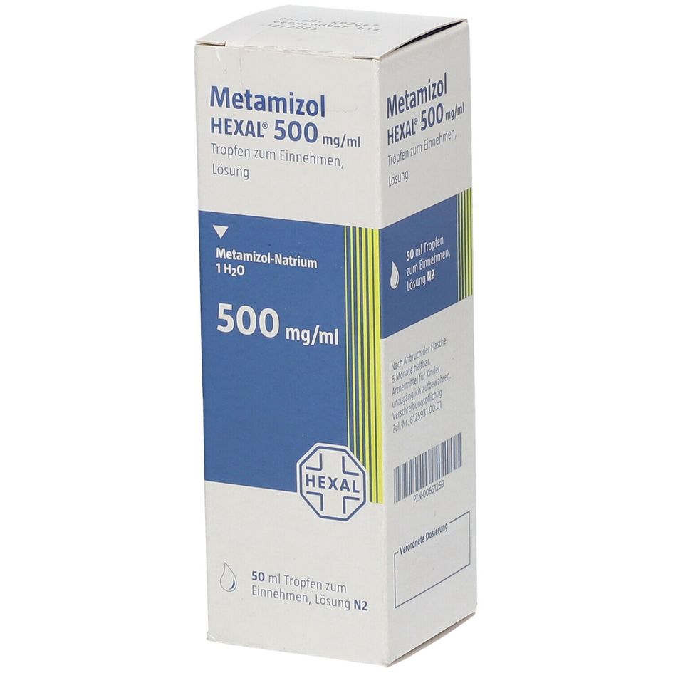 Metamizol HEXAL® 500 mg/ml 50 ml - shop-apotheke.com
