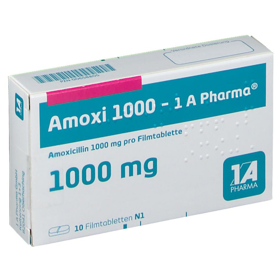 Amoxi 1000 1A Pharma® 10 St - shop-apotheke.com