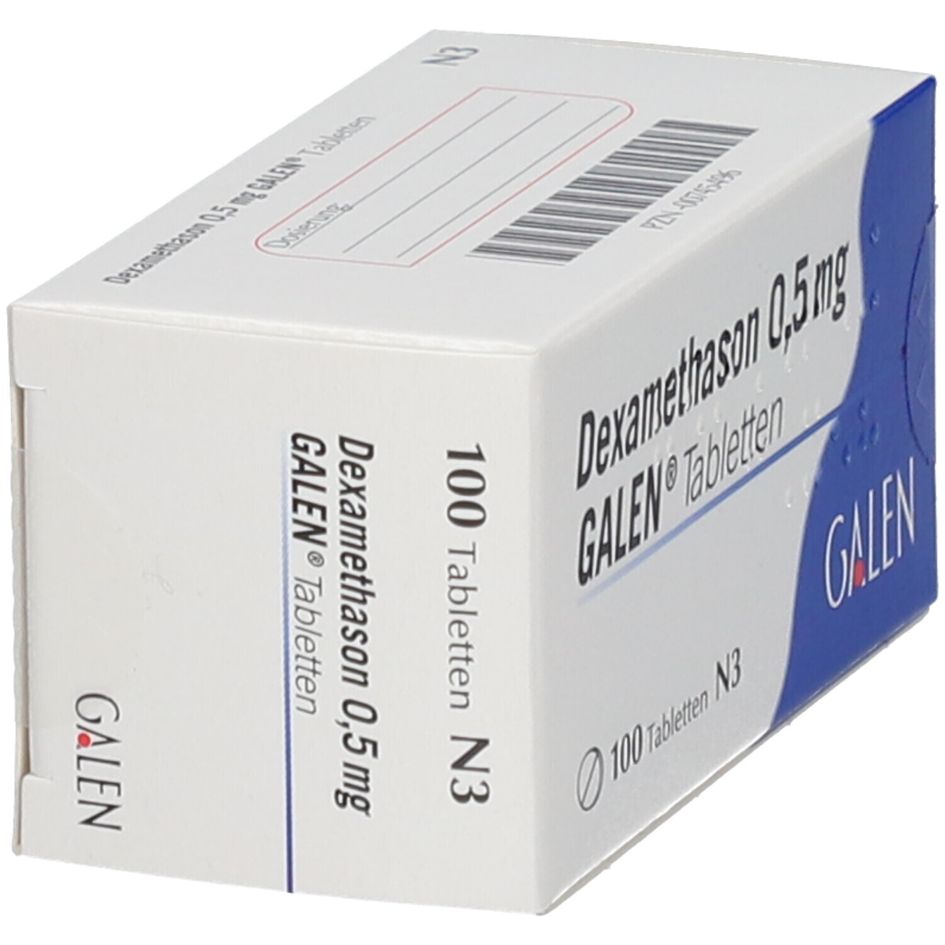 Dexamethason 0,5 mg GALEN® 100 St - shop-apotheke.com