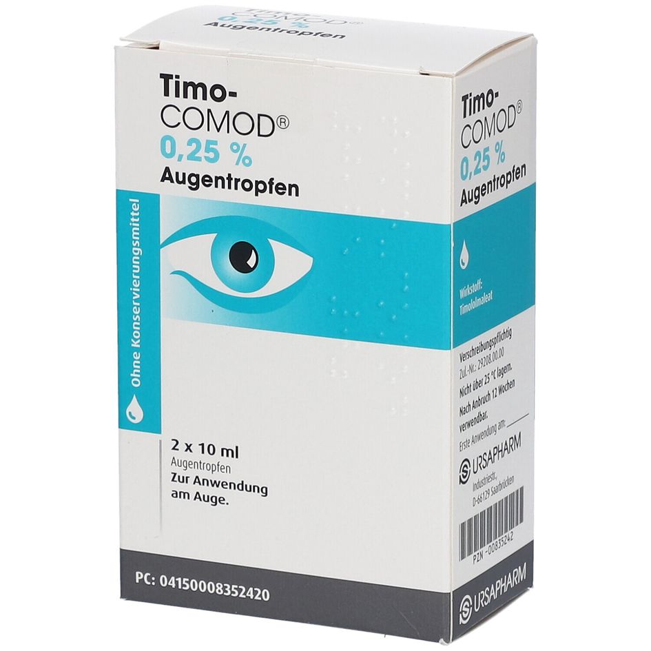 Timo COMOD® 0,25% 2x10 ml - shop-apotheke.com