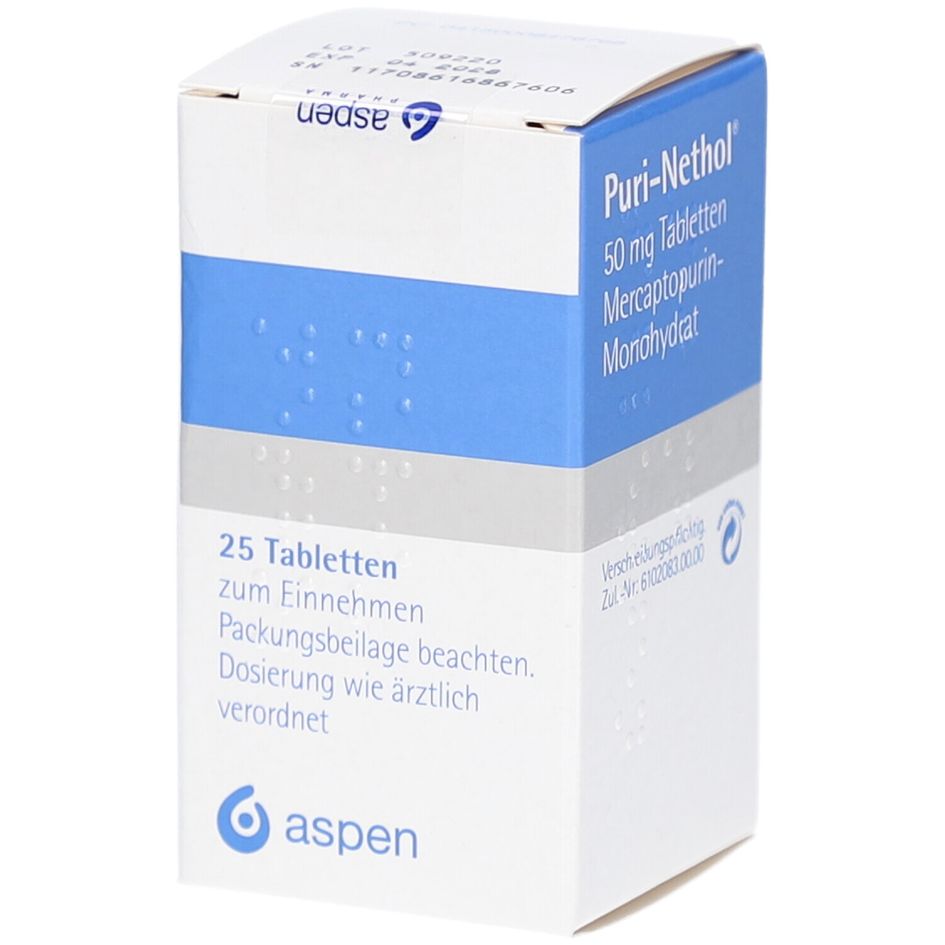 Puri-Nethol® 50 mg 25 St - shop-apotheke.com