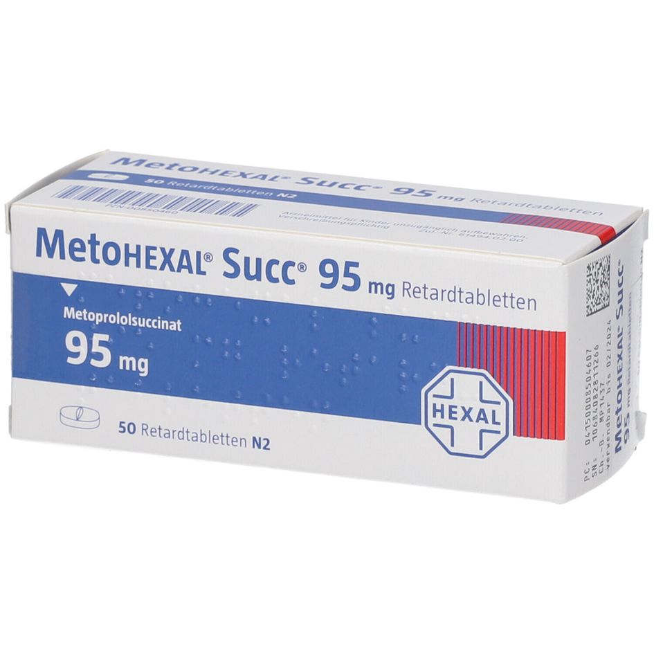 MetoHEXAL® Succ® 95 mg 50 St - shop-apotheke.com