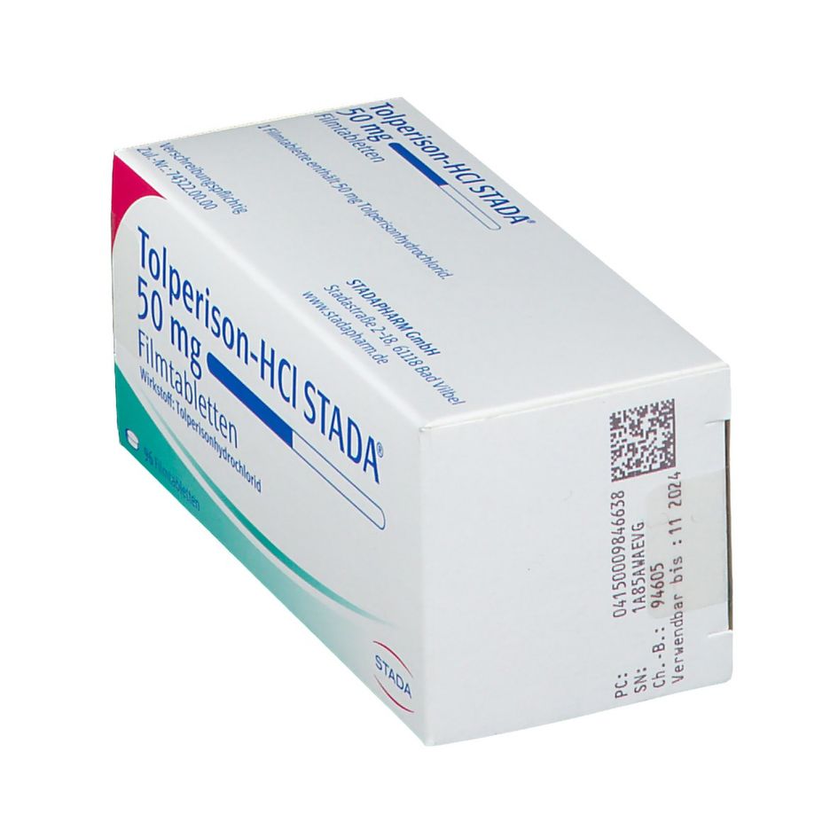Tolperison-HCl STADA® 50 mg 96 St - shop-apotheke.com