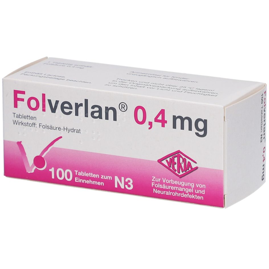 Folverlan® 0,4 mg Tabletten 100 St - shop-apotheke.com