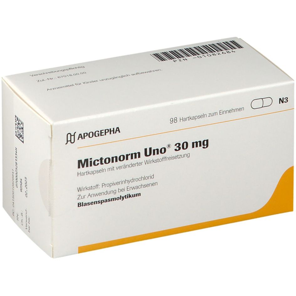 Mictonorm® Uno 30 mg 98 St - shop-apotheke.com