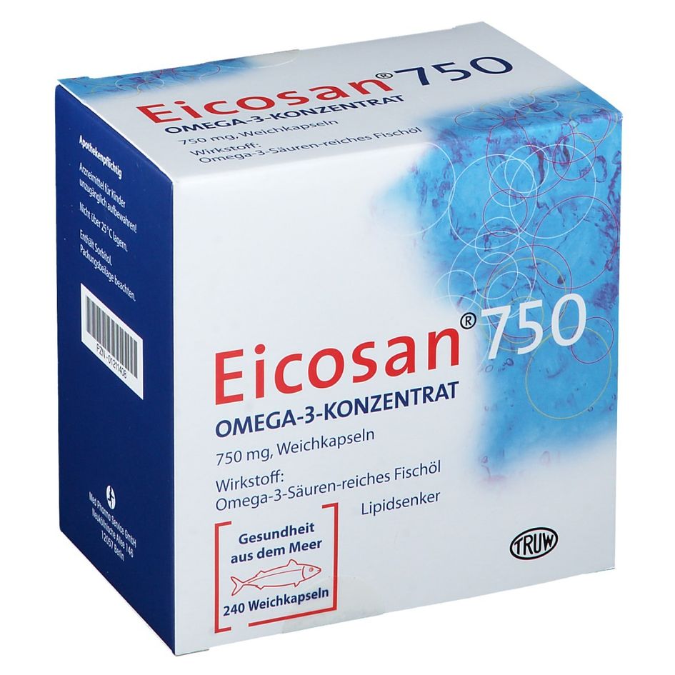 Eicosan® 750 Omega-3-Konzentrat 240 St - shop-apotheke.com