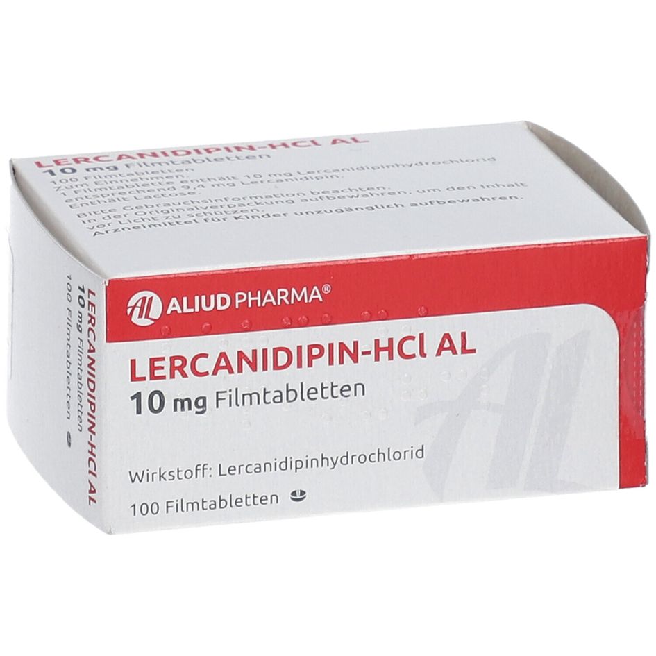 Lercanidipin-HCl AL 10 mg 100 St - shop-apotheke.com