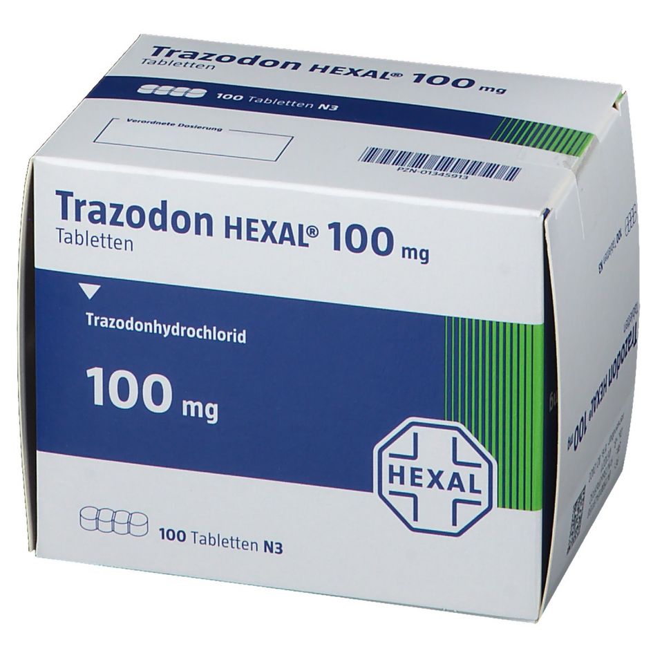 Trazodon HEXAL® 100 mg 100 St - shop-apotheke.com