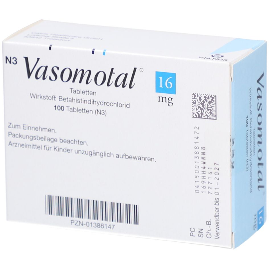 Vasomotal® 16 mg 100 St - shop-apotheke.com