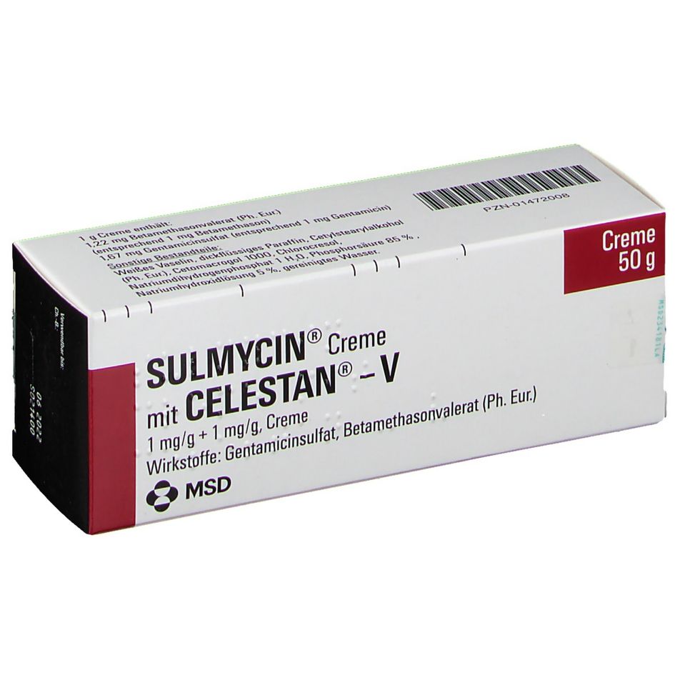 SULMYCIN® Creme mit CELESTAN®-V 50 g - shop-apotheke.com