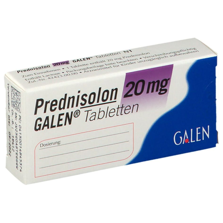 Prednisolon 20 mg GALEN® 20 St - shop-apotheke.com