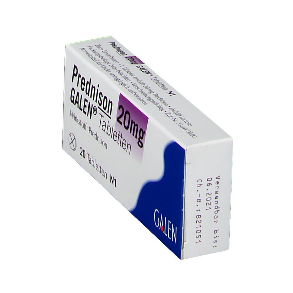 Prednison 20 mg GALEN® 20 St - shop-apotheke.com