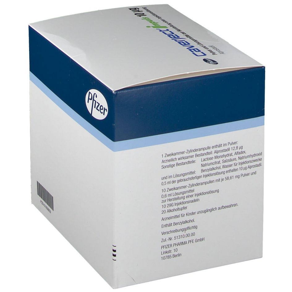 Caverject® Impuls 10 µg 10 St - shop-apotheke.com
