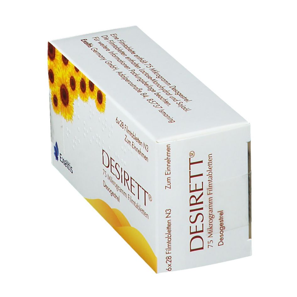 DESIRETT® 75 µg 6x28 St - shop-apotheke.com
