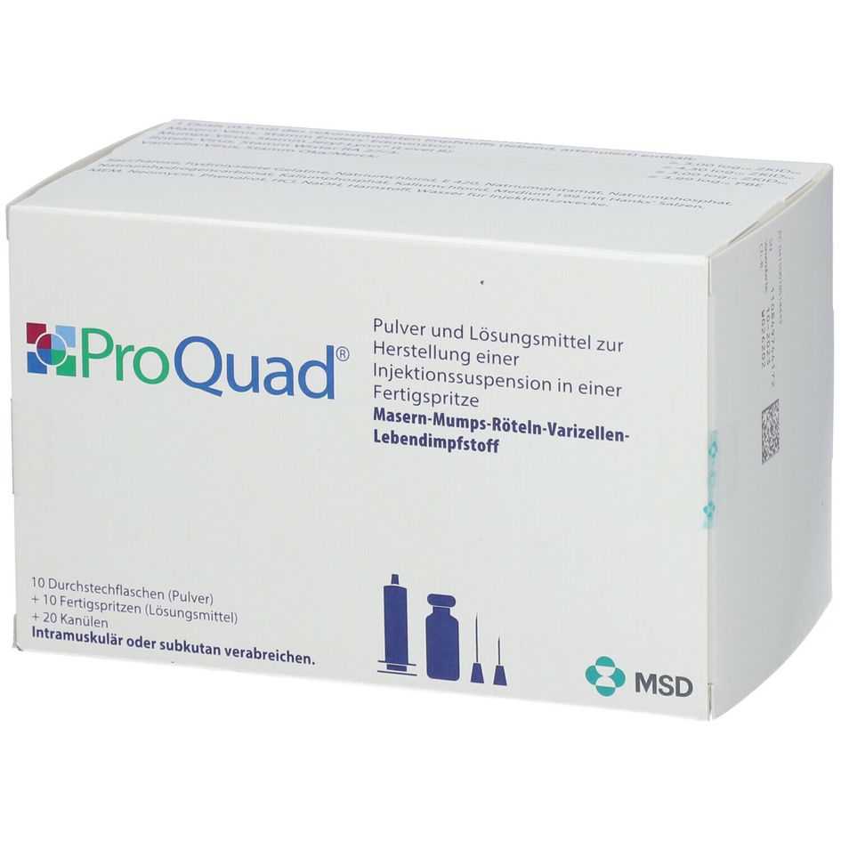 ProQuad® 10x0,5 ml - shop-apotheke.com