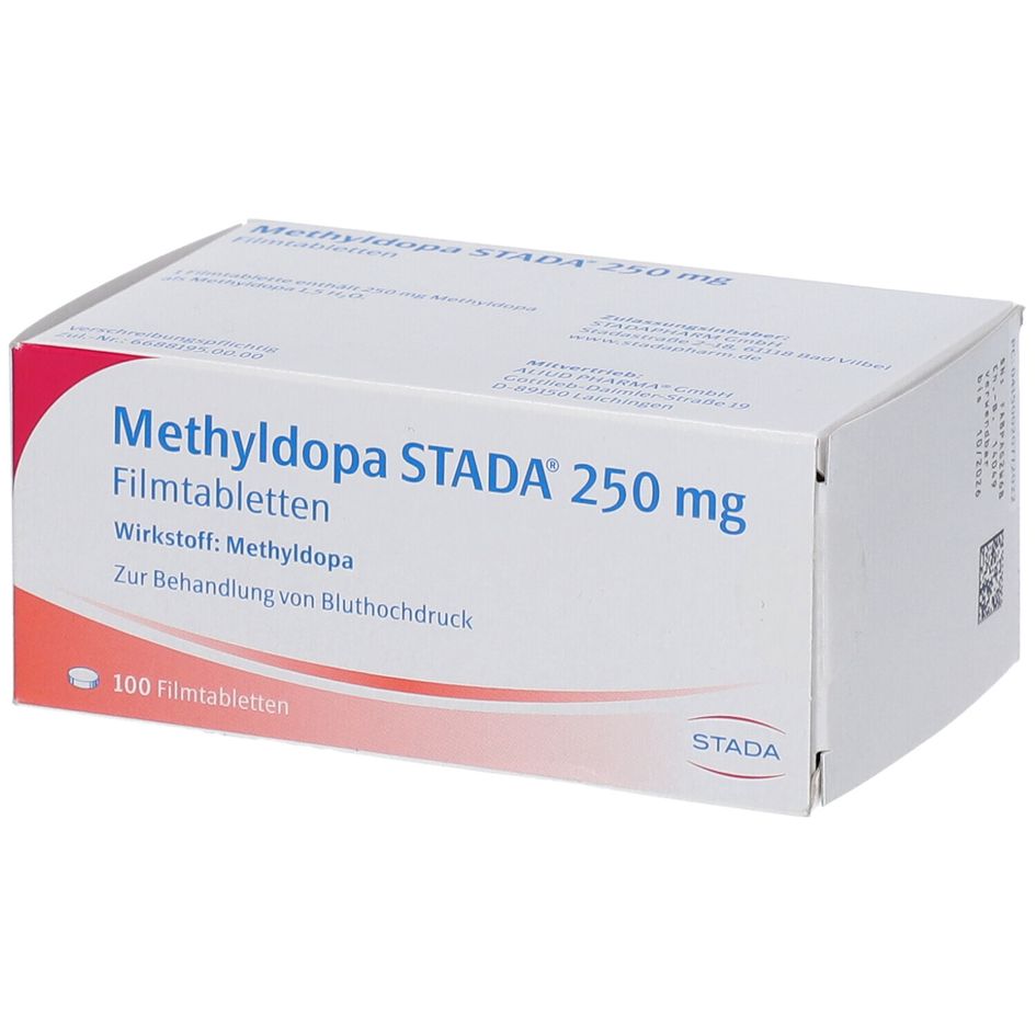 Methyldopa STADA® 250 mg 100 St - shop-apotheke.com