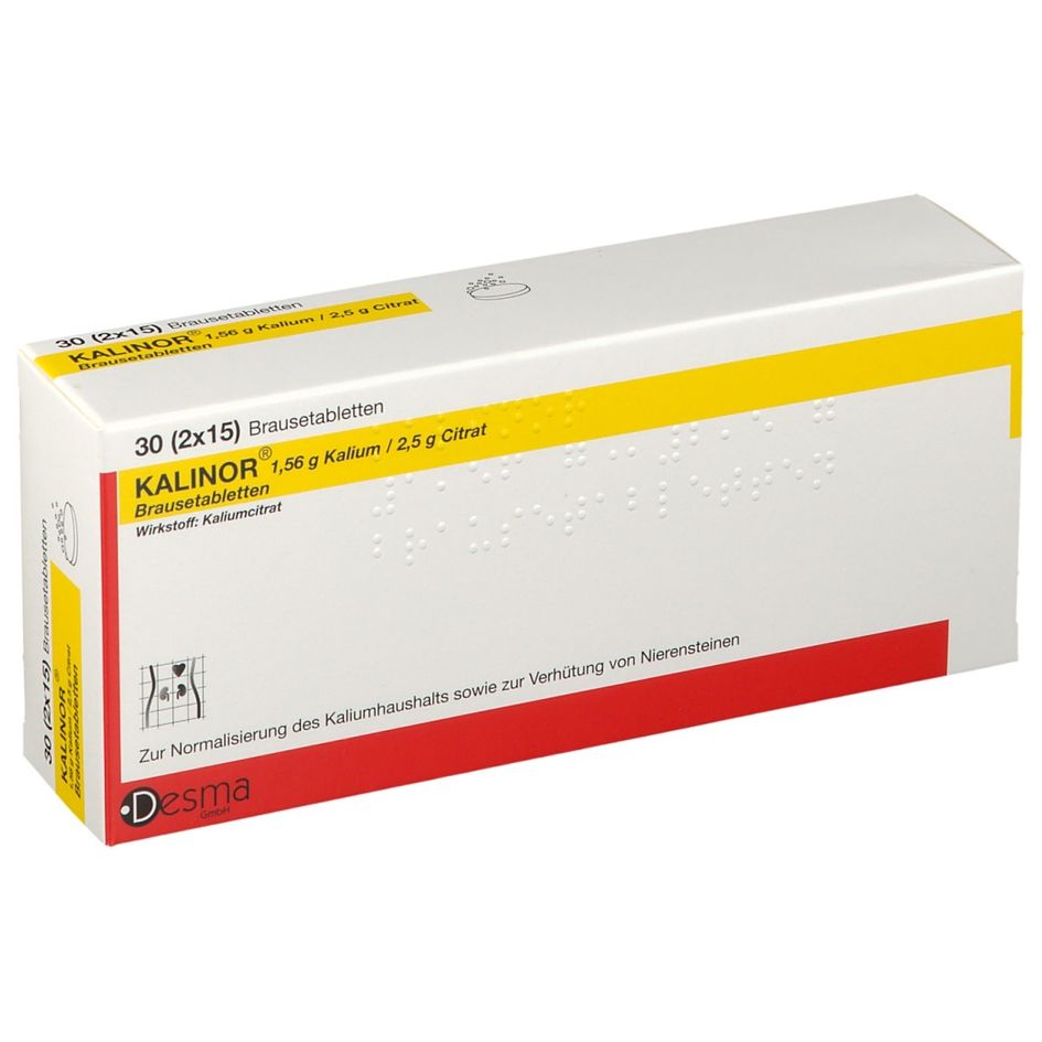 Kalinor® -Brausetabletten 2x15 St - shop-apotheke.com