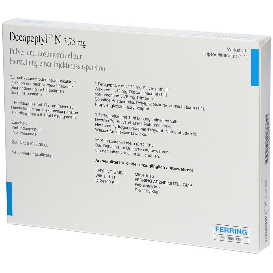 DECAPEPTYL® N 3,75 mg 1 St - shop-apotheke.com