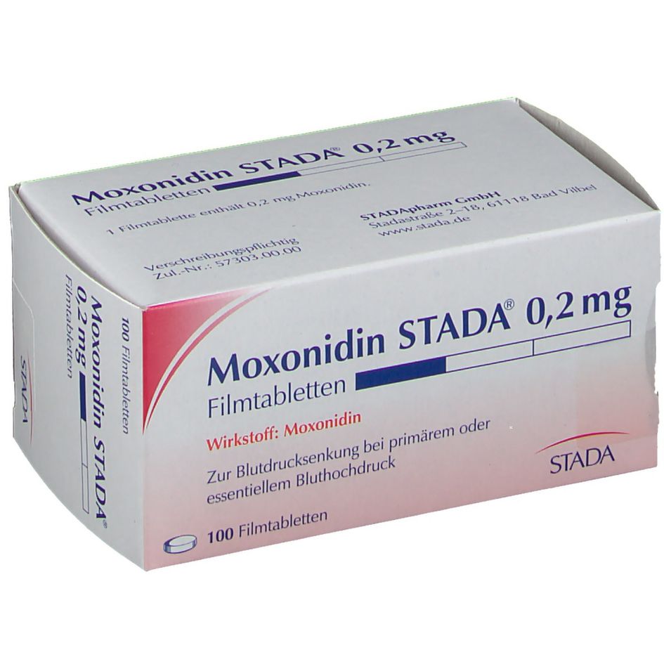 Moxonidin STADA® 0,2 mg 100 St - shop-apotheke.com