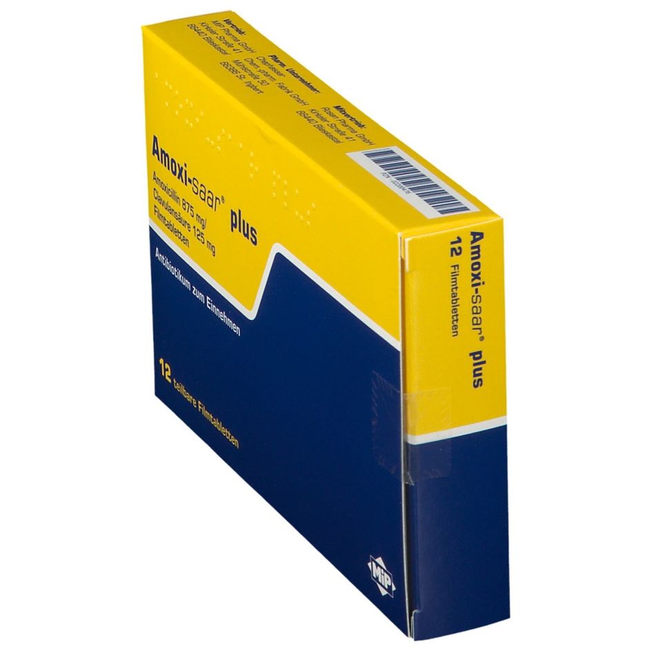 AMOXI-SAAR plus Filmtabletten 12 St - shop-apotheke.com