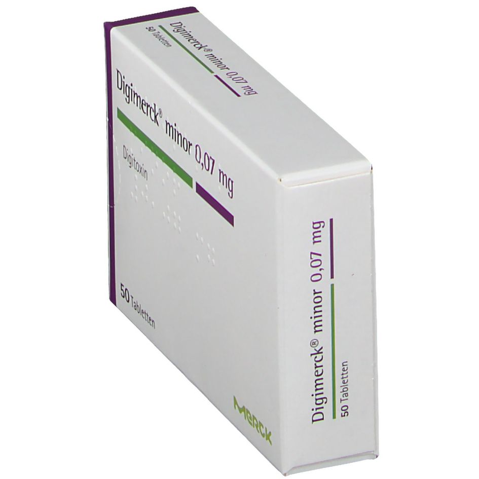 Digimerck® minor 0,07 mg 50 St - shop-apotheke.com