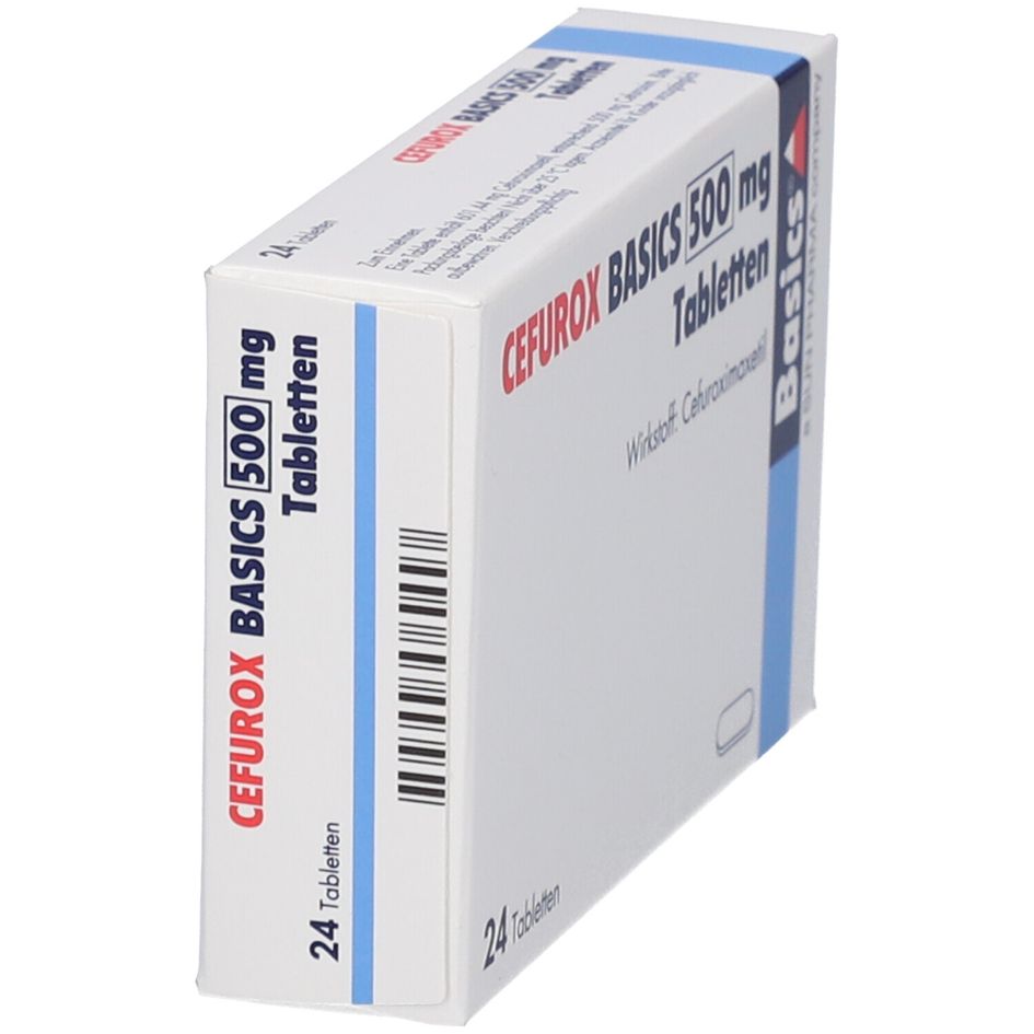CEFUROX BASICS 500 mg 24 St - shop-apotheke.com
