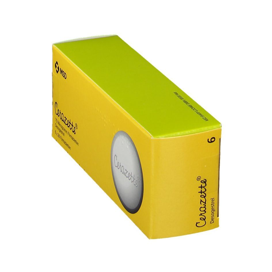 Cerazette® 75 µg 6x28 St - shop-apotheke.com