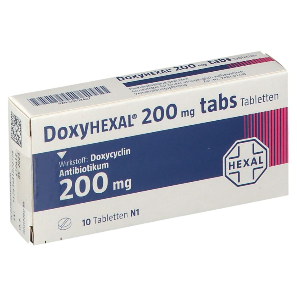 DoxyHEXAL® tabs 200 mg 10 St - shop-apotheke.com