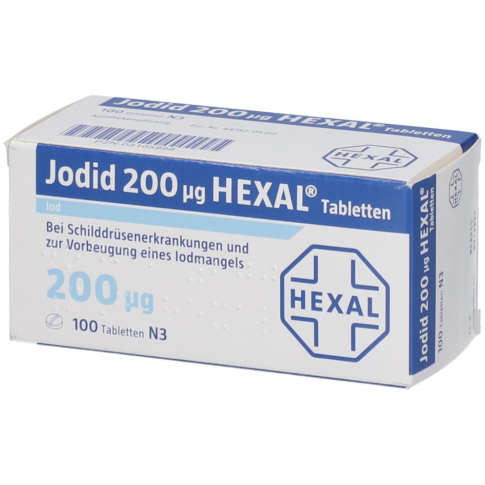 Jodid 200 µg HEXAL® 100 St - shop-apotheke.com