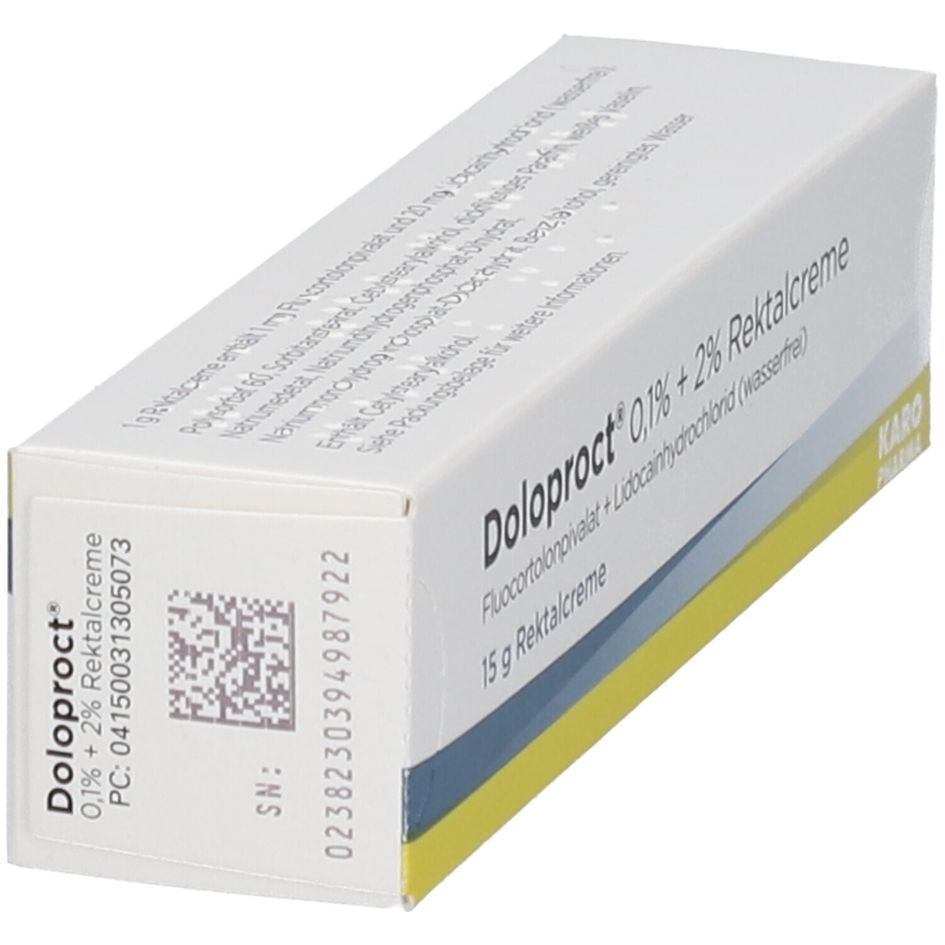 Doloproct® 0,1 % + 2 % Rektalcreme 15 g - shop-apotheke.com