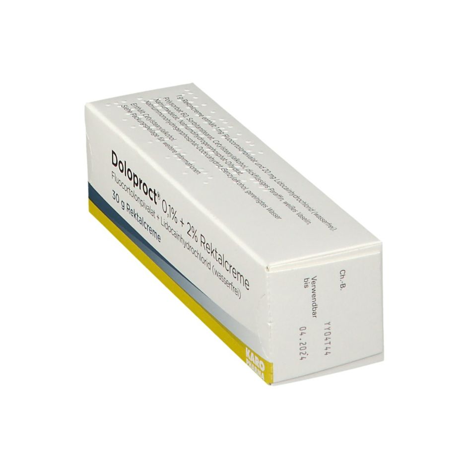 Doloproct® 0,1 % + 2 % Rektalcreme 30 g - shop-apotheke.com