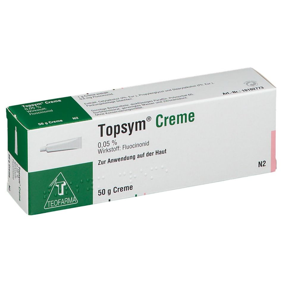 Topsym® Creme 0,05 % 50 g - shop-apotheke.com