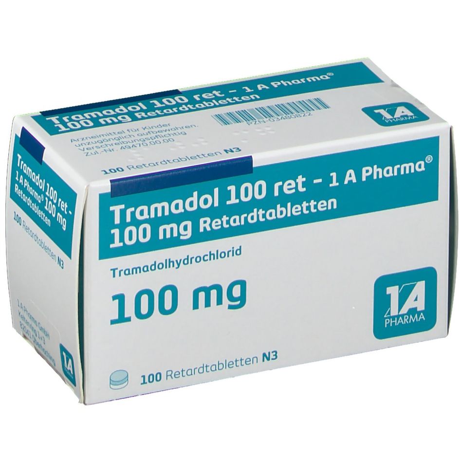 Tramadol 100 ret - 1 A Pharma® 100 St - shop-apotheke.com