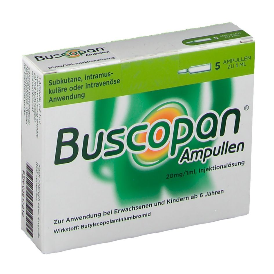 Buscopan® Ampullen 5x1 ml - shop-apotheke.com