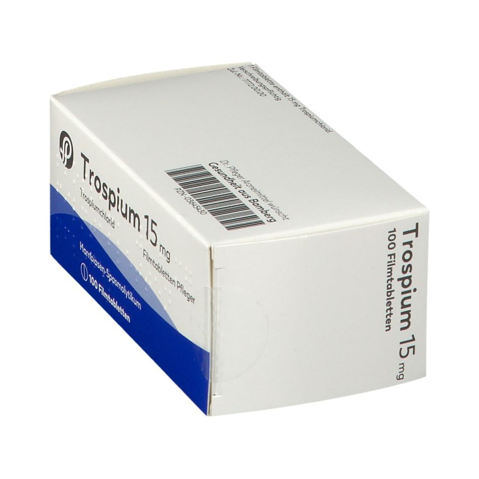 Trospium 15 mg Pfleger 100 St - shop-apotheke.com