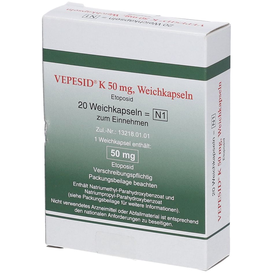 VEPESID® K 50 mg 20 St - shop-apotheke.com