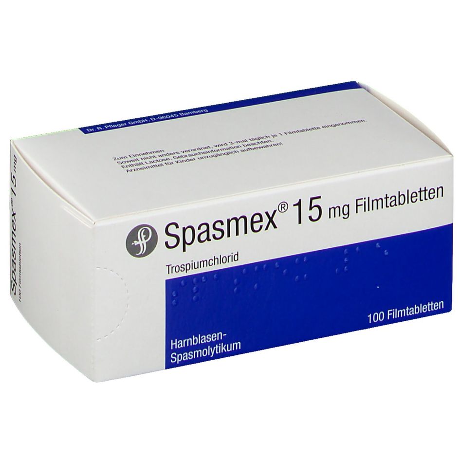 Spasmex® 15 mg 100 St - shop-apotheke.com
