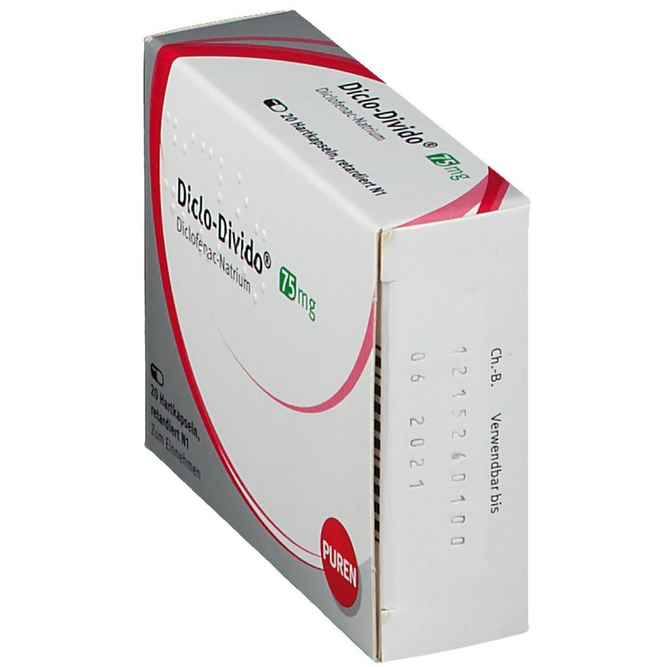 Diclo-Divido® 75 mg 20 St - shop-apotheke.com
