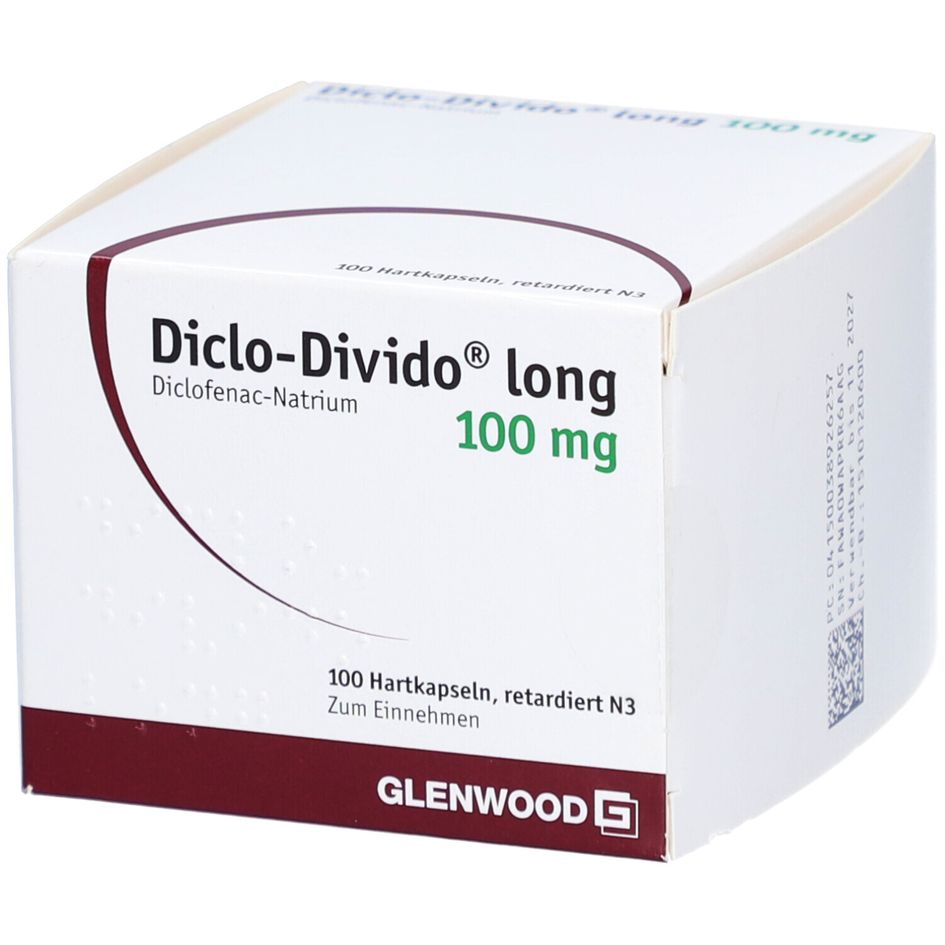 Diclo-Divido® long 100 mg 100 St - shop-apotheke.com
