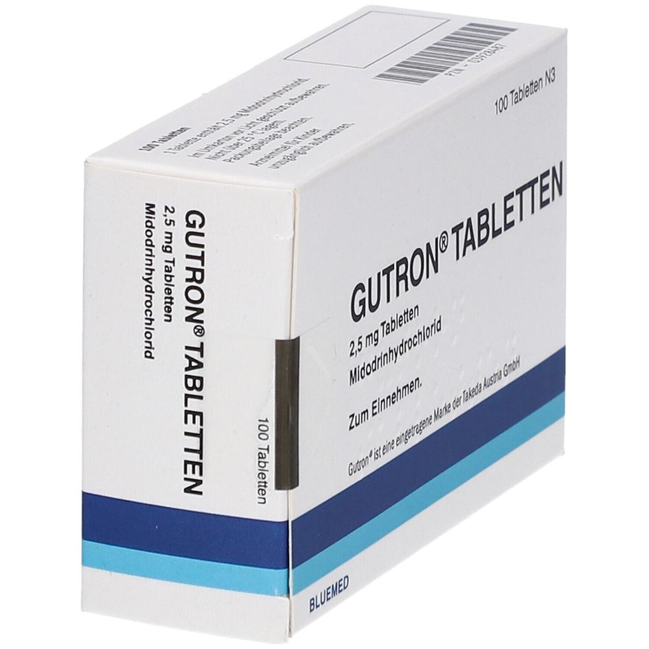 Gutron 2,5 mg 100 St - shop-apotheke.com