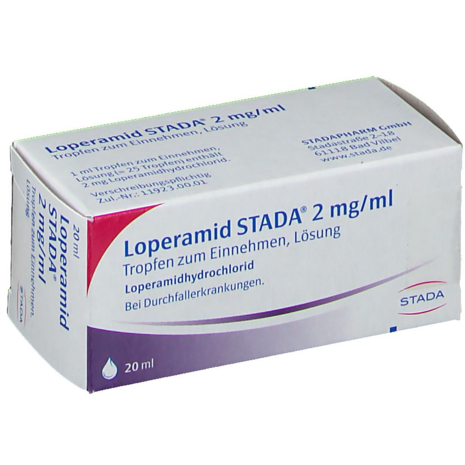 Loperamid STADA® 2 mg/mlTropfen 20 ml - shop-apotheke.com