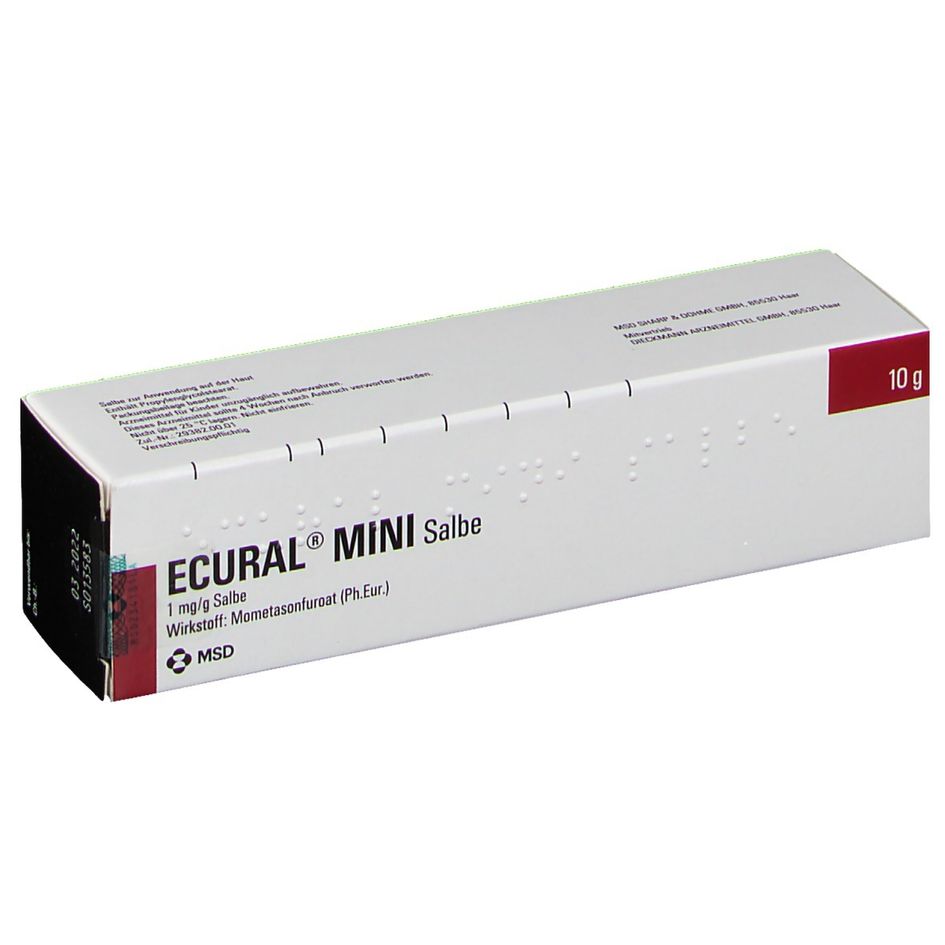 ECURAL® MINI Salbe 1 mg/ml 10 g - shop-apotheke.com